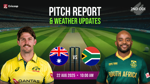 Australia vs South Africa Pitch Report & Weather Updates at Great ...