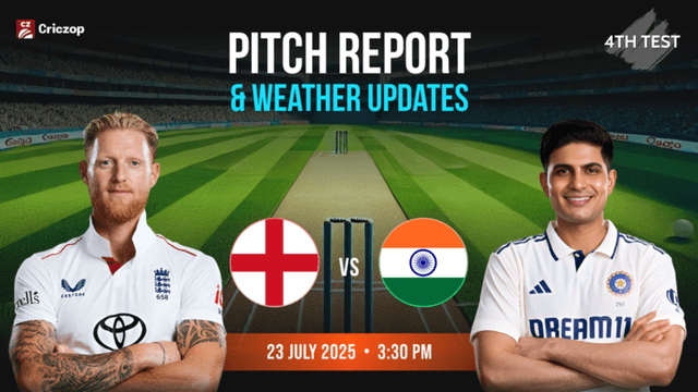 India vs England Pitch Report & Weather Updates at Emirates Old ...