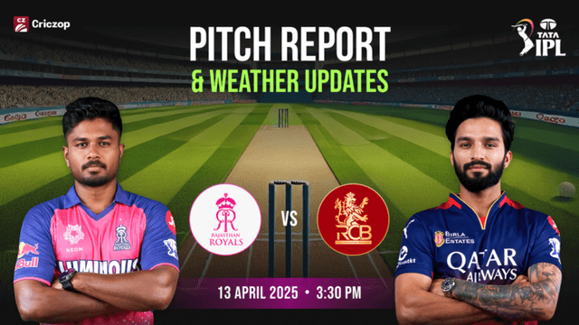 RR vs RCB Pitch Report & Weather Updates at Jaipur: IPL 2025 Match 28